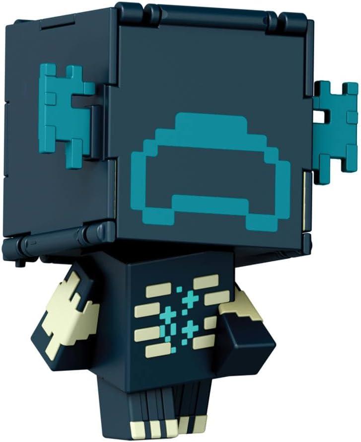 Mattel Minecraft Flippin’ Figs Figures with 2-in-1 Fidget Play, 3.75-in ...